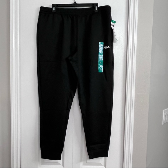 Fila | Pants | Nwt Fila Mens Jogger Sweatpants Black Xl | Poshmark
